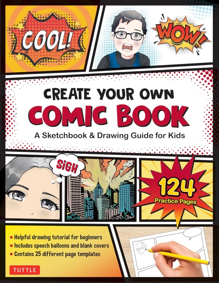 CREATE YOUR OWN COMIC BOOK GUIDE FOR KIDS – Solaris